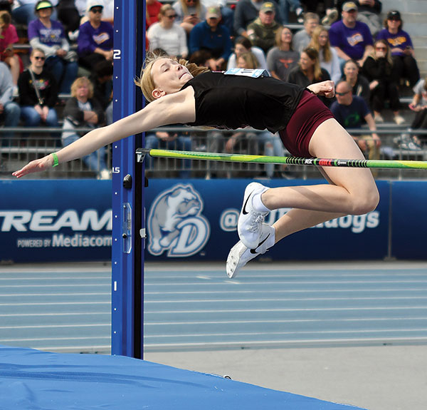 Koch sets new personal best in high jump, earns top-10 finish | News ...
